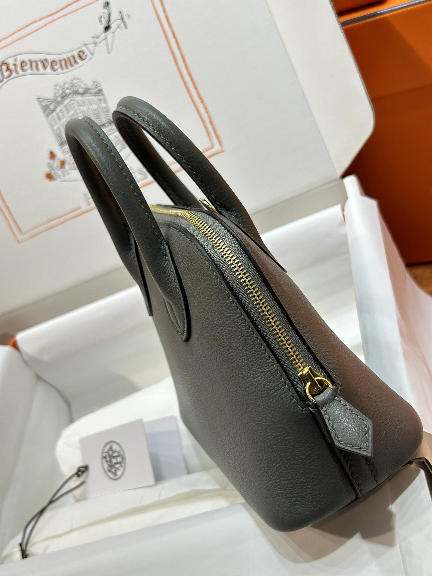 Mini Bolide in Gris Meyer Evecolor – Paristore