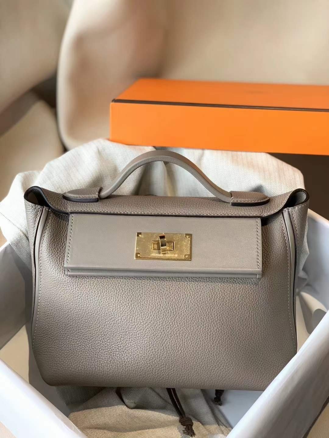 Hermes 24/24-29 Touch in Grey GHW - Paristore
