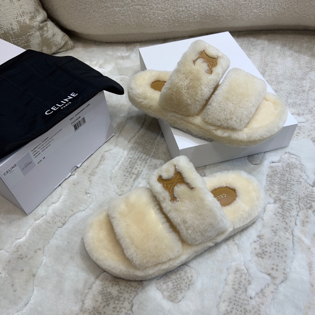 Céline 2023 New Wool Slippers – Paristore