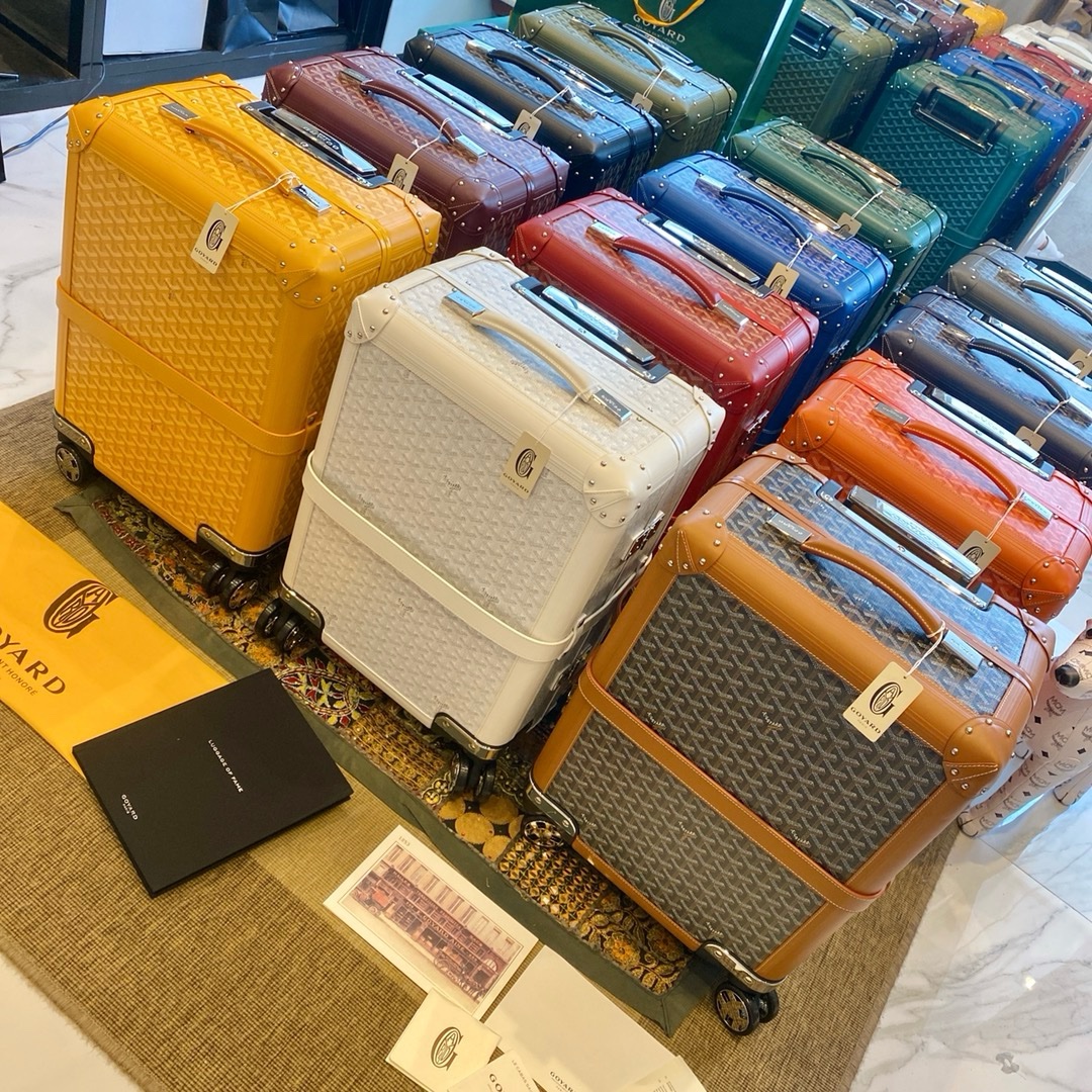 Goyard Bourget Trolley Case Collection – Paristore